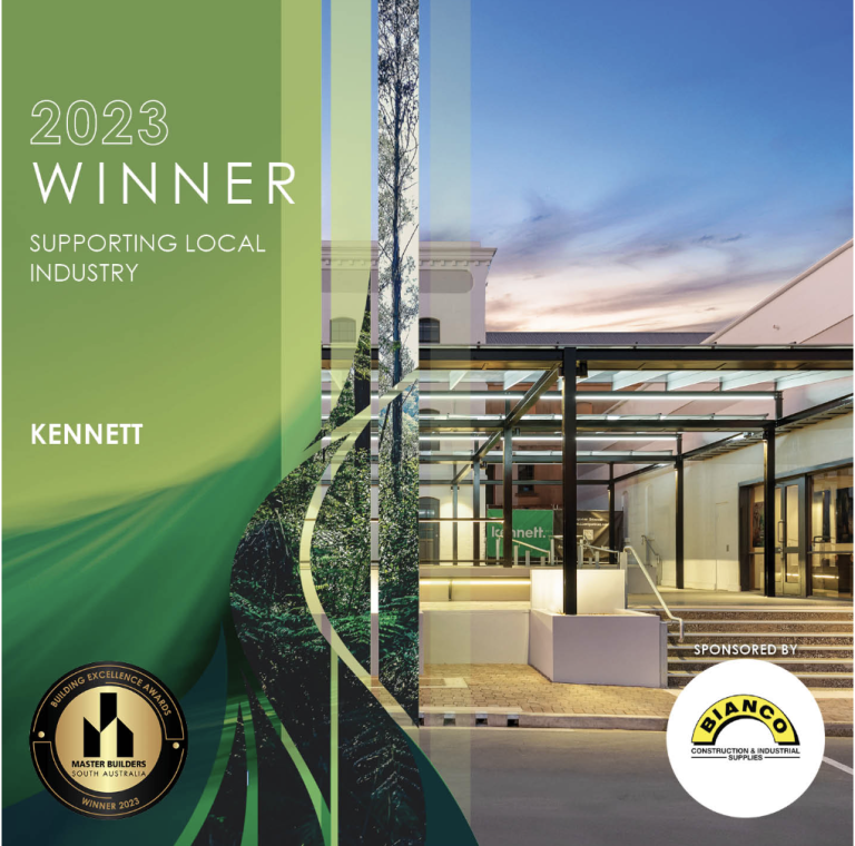 Supporting Local Industry - Kennett Builders